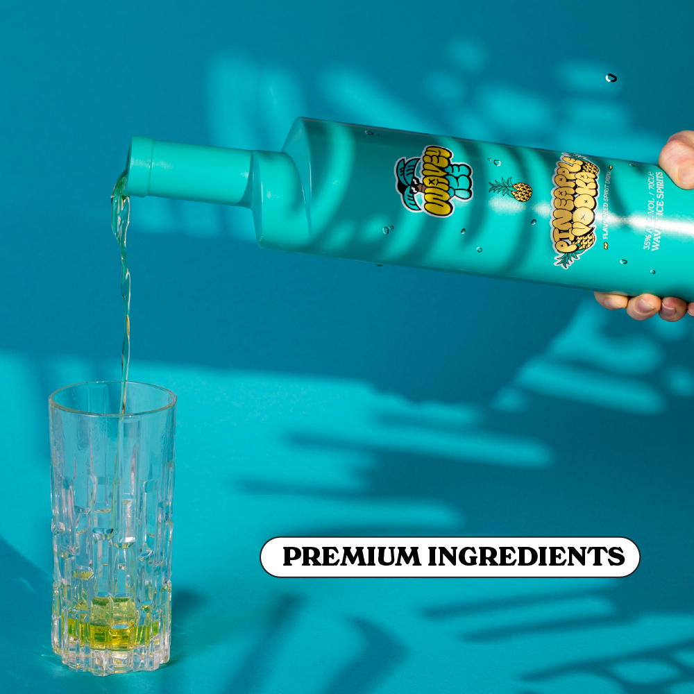 Pineapple Vodka | Flavoured Spirit Drink – Wavey Ice