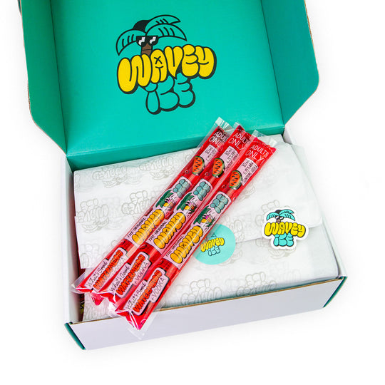 Watermelon & Vodka 15 Ice Pops Box – Wavey Ice